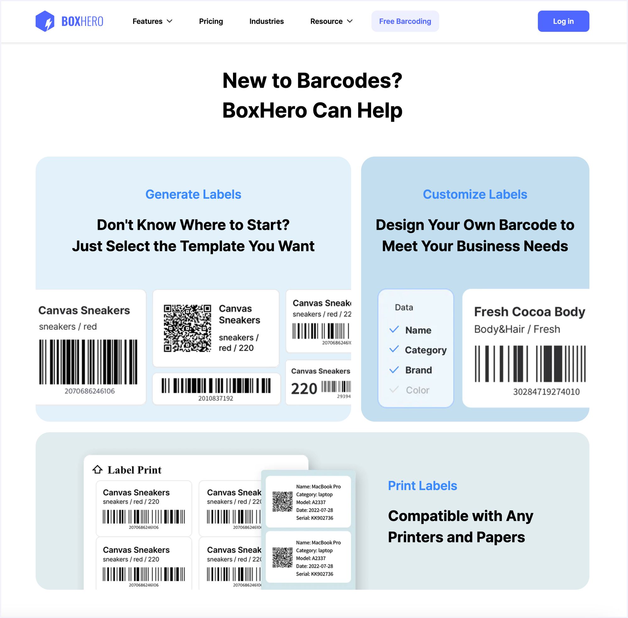Cin7 vs. BoxHero on Inventory Management