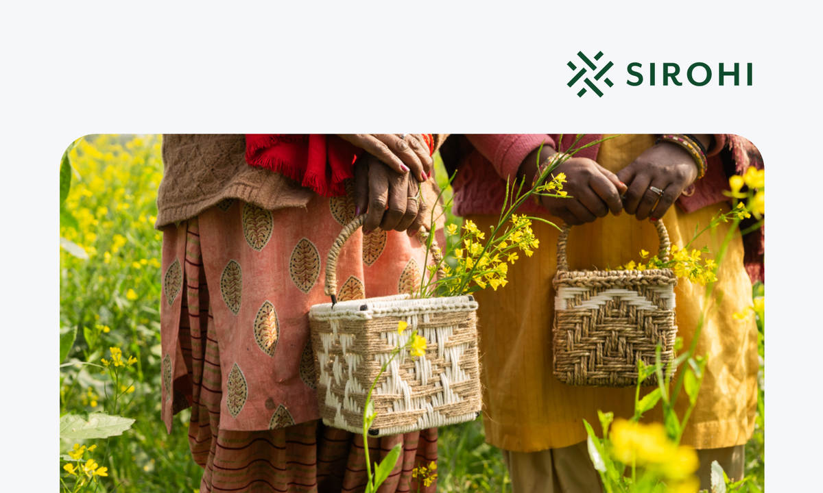 Scaling Sustainability: How Sirohi is Taking Indian Craftsmanship ...